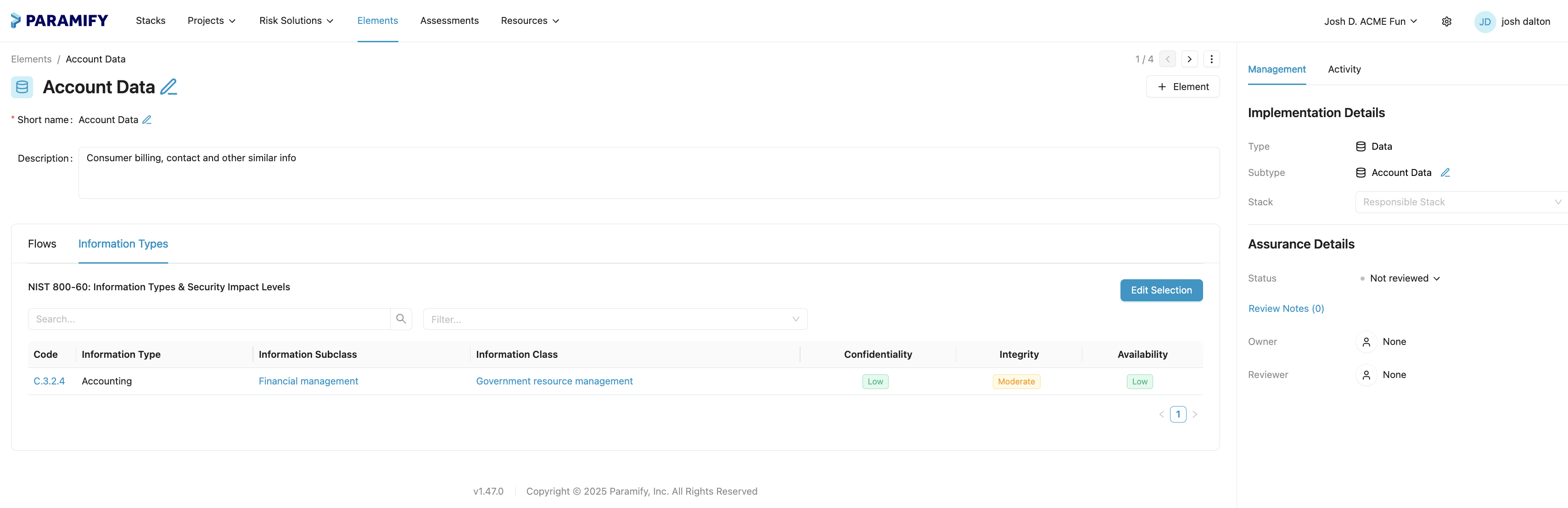 Populating Leveraged Authorization and Interconnection Data Type Field ...