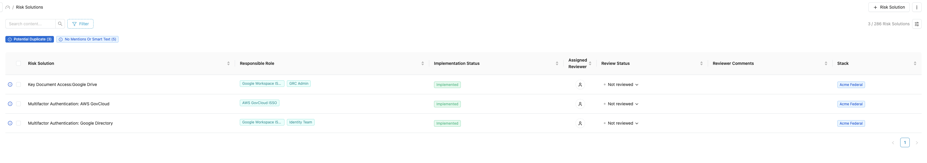 System Flags – Paramify