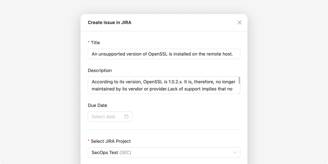 Jira Integration – Paramify