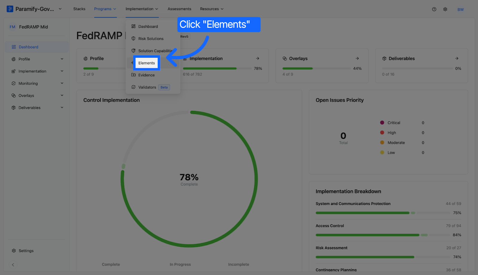 Managing Elements (People, Places, and Things) – Paramify